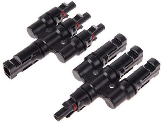2t Female Nylon Solar Panel Connectors 1000V 1500V IP67 Protection