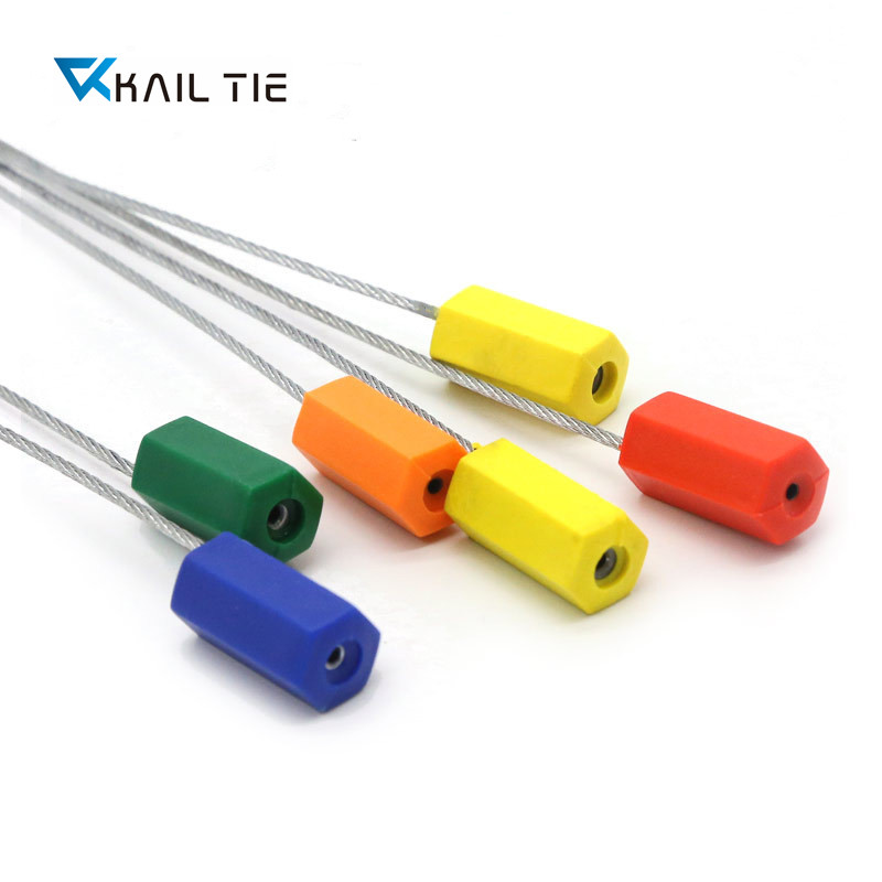 Double Lock Plastic Security Seal Adjustable Wire Tag Tamper Proof ...