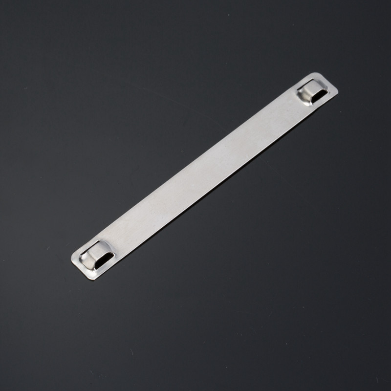 7mmx75mm Printable SS Cable Tag Plate Stainless Steel Metal Cable Tags ...