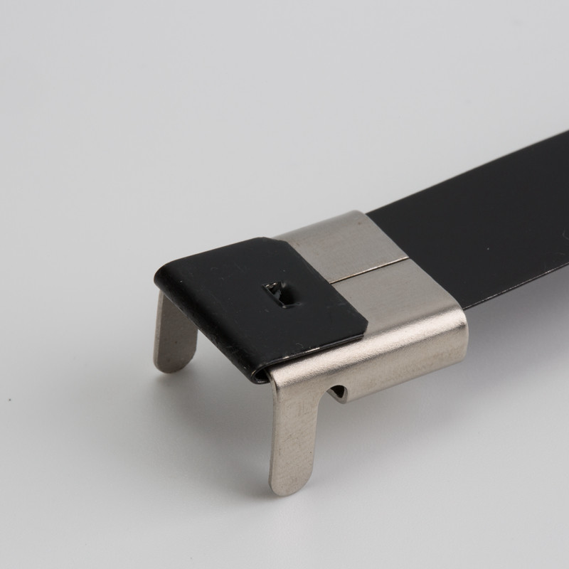 Releasable Type Stainless Steel Banding Buckle Epoxy Coated SS304 Cable ...